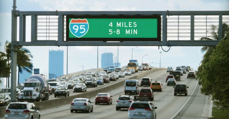FDOT District Six Upgrades Dynamic Messaging Signs with Color Roadway ...