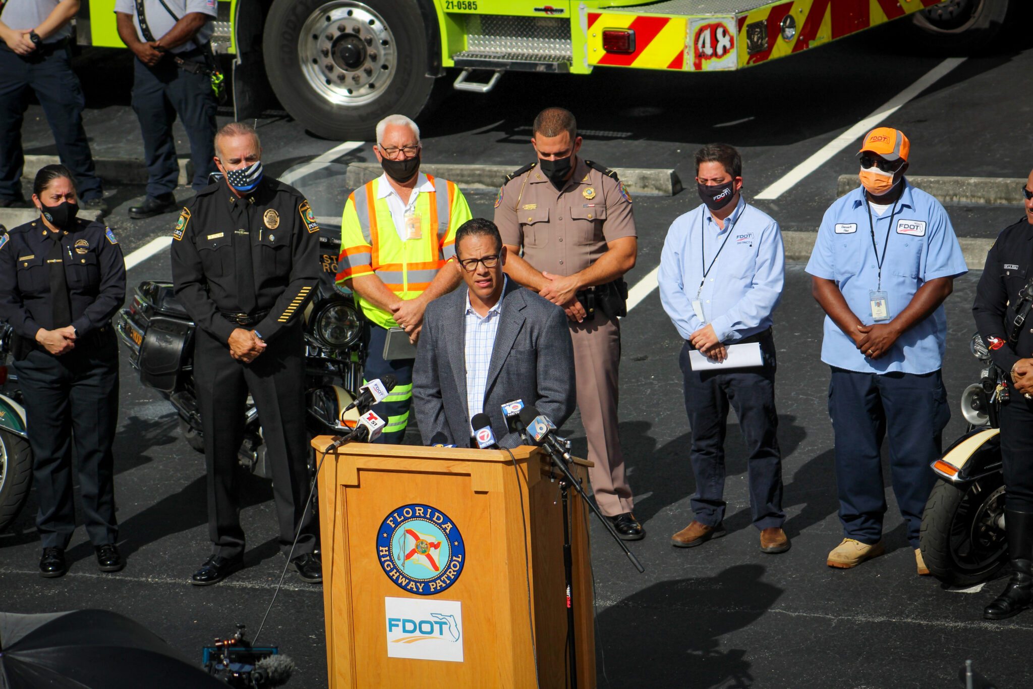 FDOT D6 Hosts Press Conference for Move Over Law - SunGuide.info